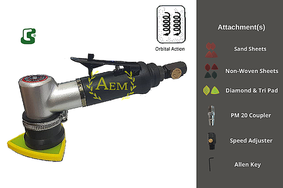 Delta Sander CY38401 | Pneumatic | AEM
